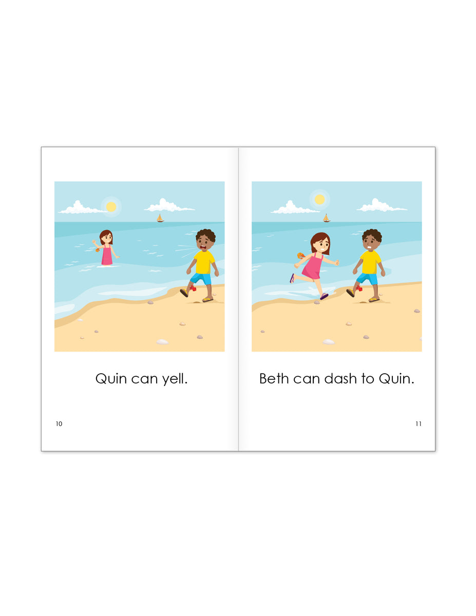 Level 2, Set 5: Three-consonant Blends (5 books) – First Step Phonics