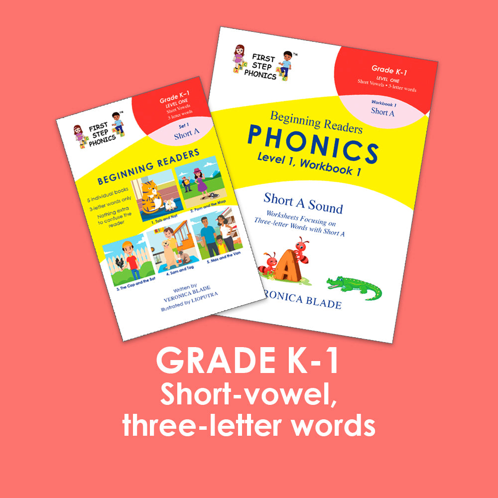 First Step Phonics | The first step in reading.