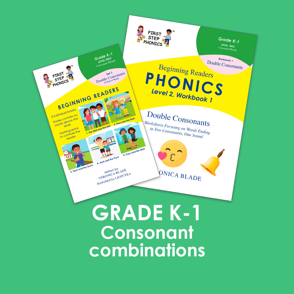 First Step Phonics | The first step in reading.