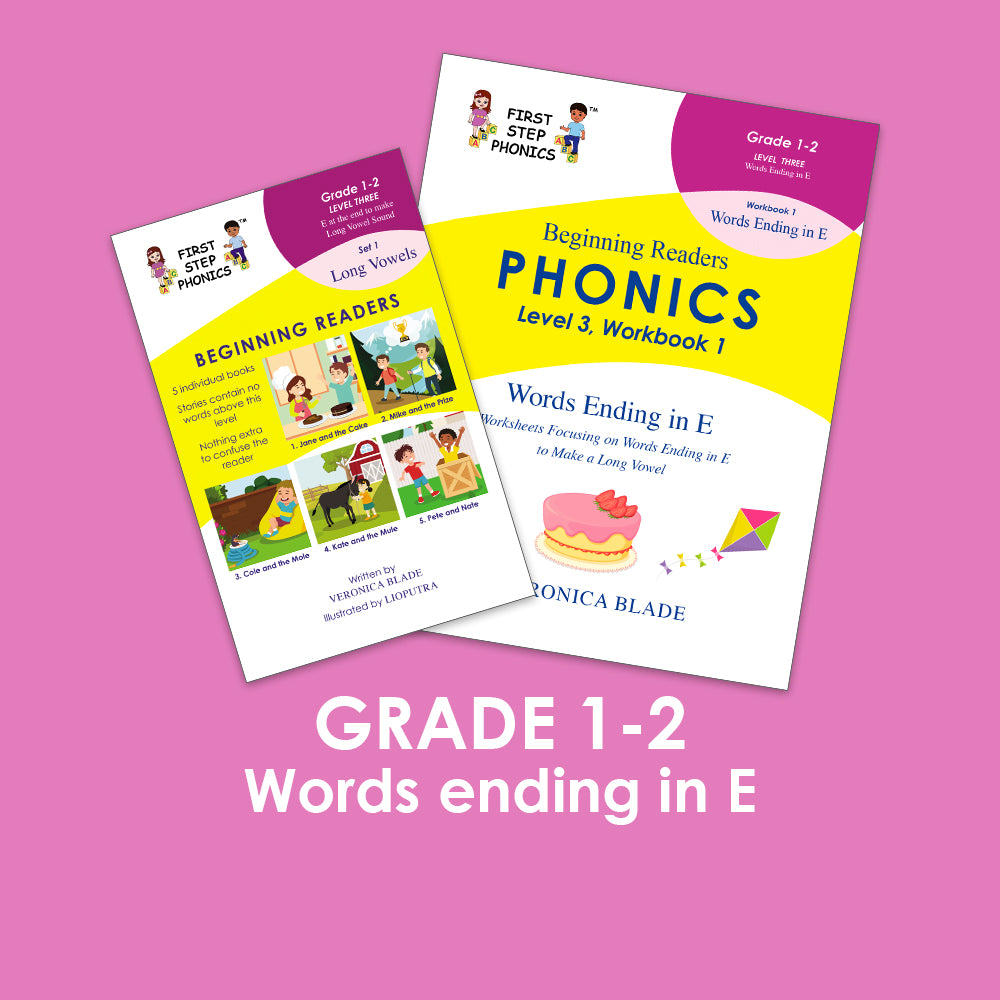First Step Phonics | The first step in reading.