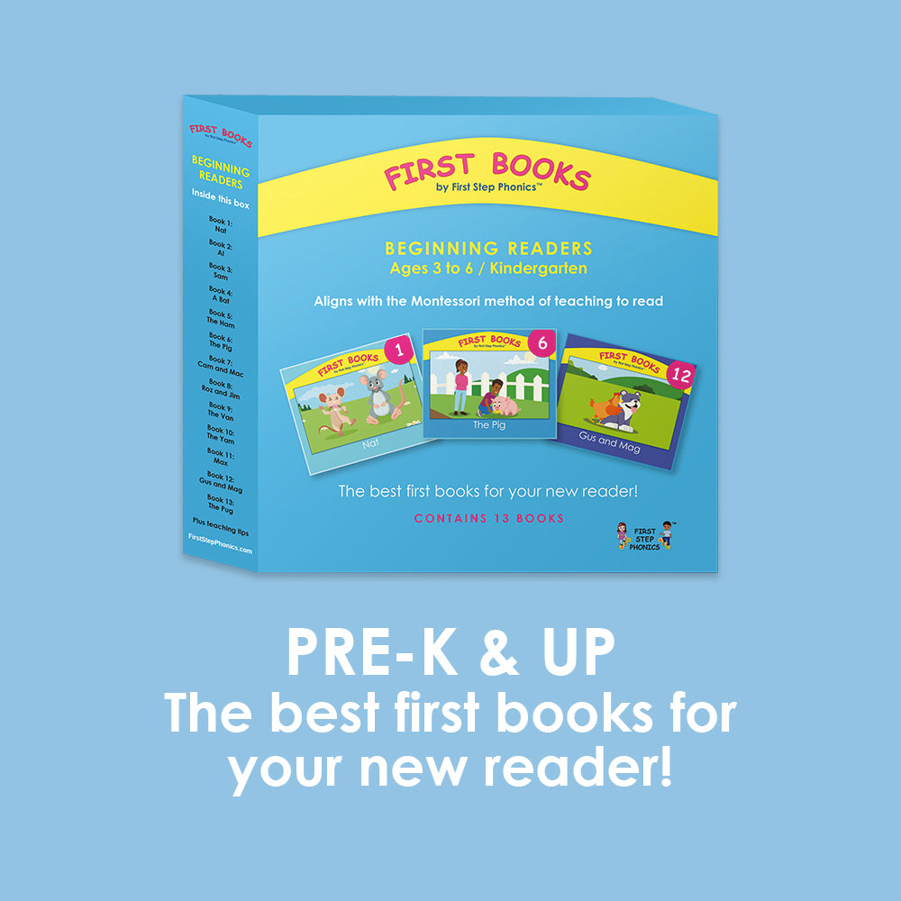 First Step Phonics | The first step in reading.